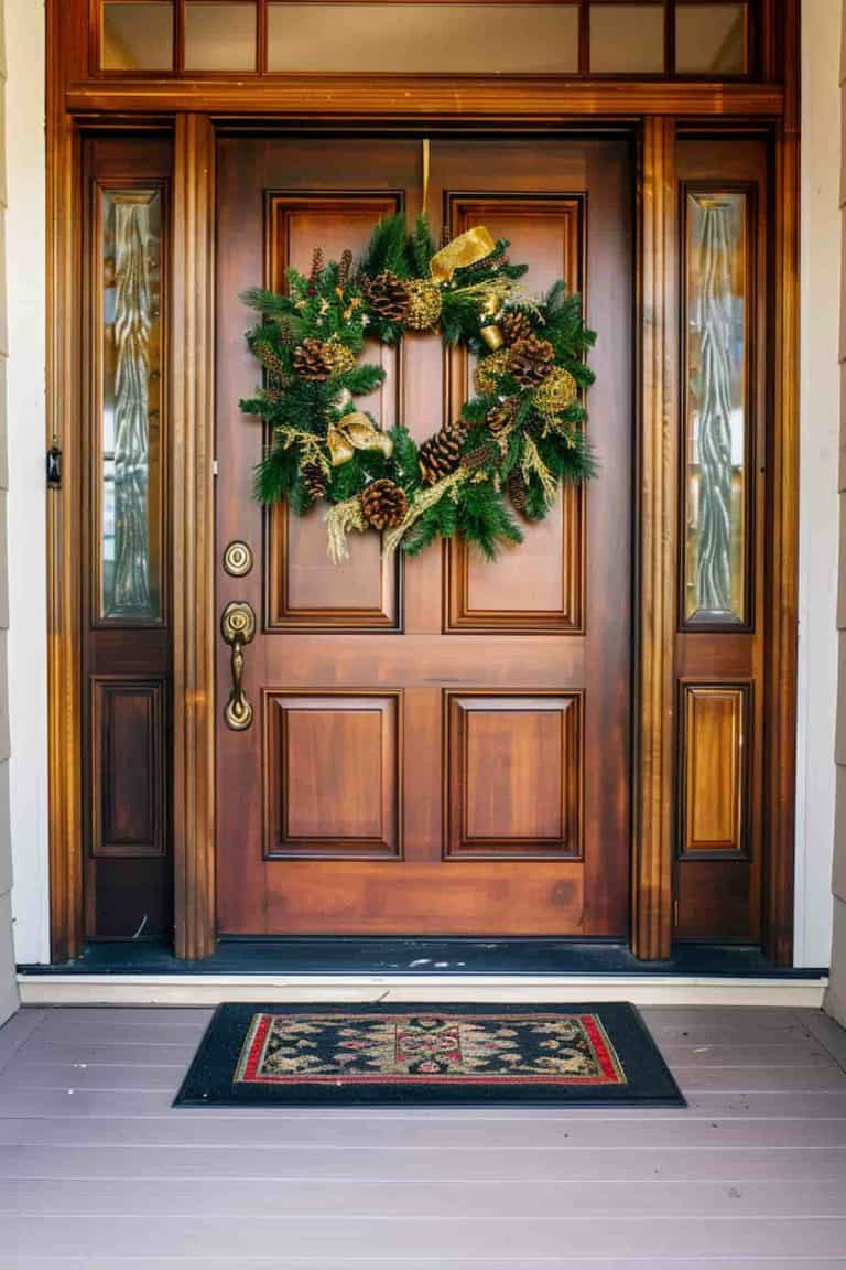 39 Winter Front Porch Decor Ideas: Inviting, Pretty Entrances