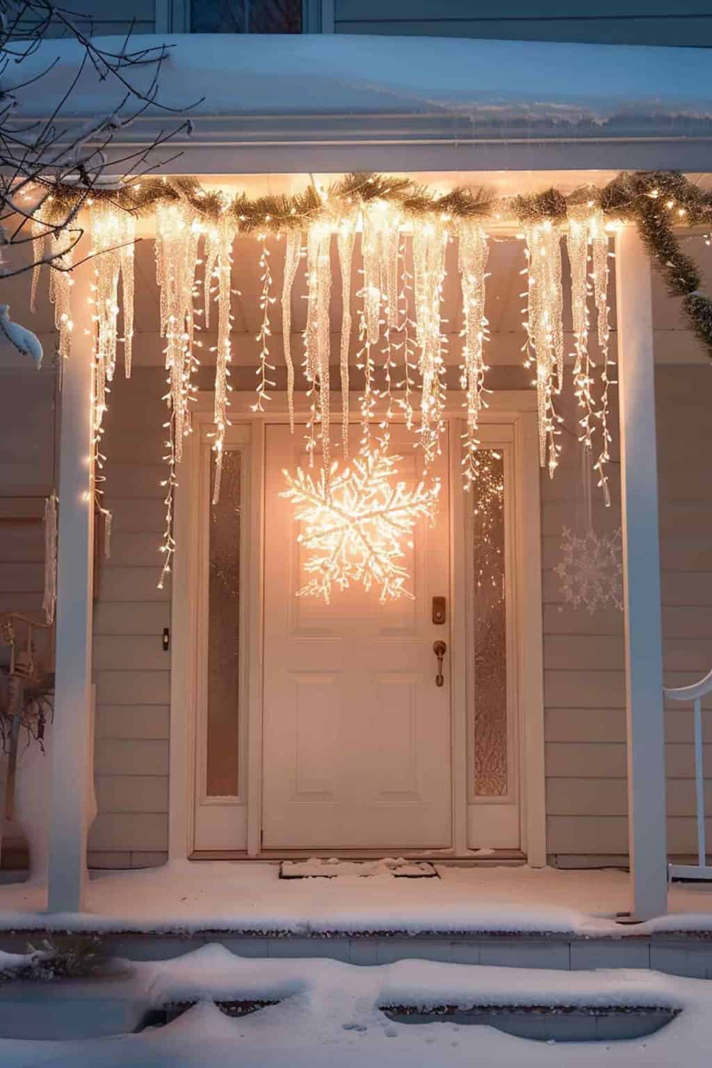 39 Winter Front Porch Decor Ideas: Inviting, Pretty Entrances
