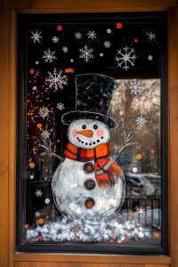 40 Christmas Window Painting Ideas To Brighten Your Holidays