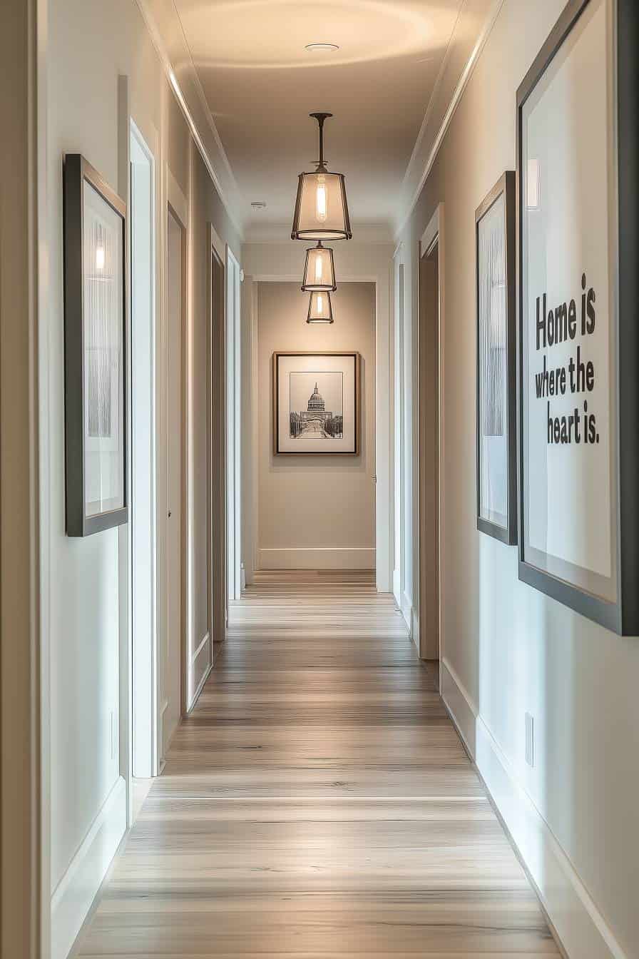 40 Ways To Decorate a Long Hallway: Ideas for a Stunning Space