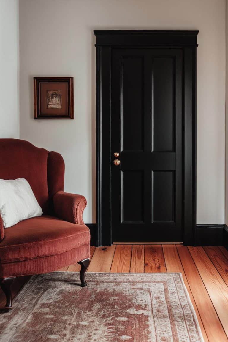 30 Farmhouse Black Interior Doors To Elevate Your Home With Elegance