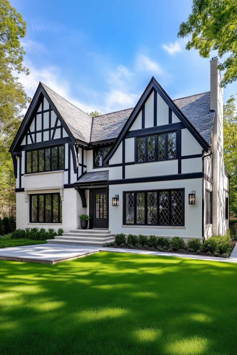 30 Modern Tudor Homes: Historical Charm in Today's Tastes