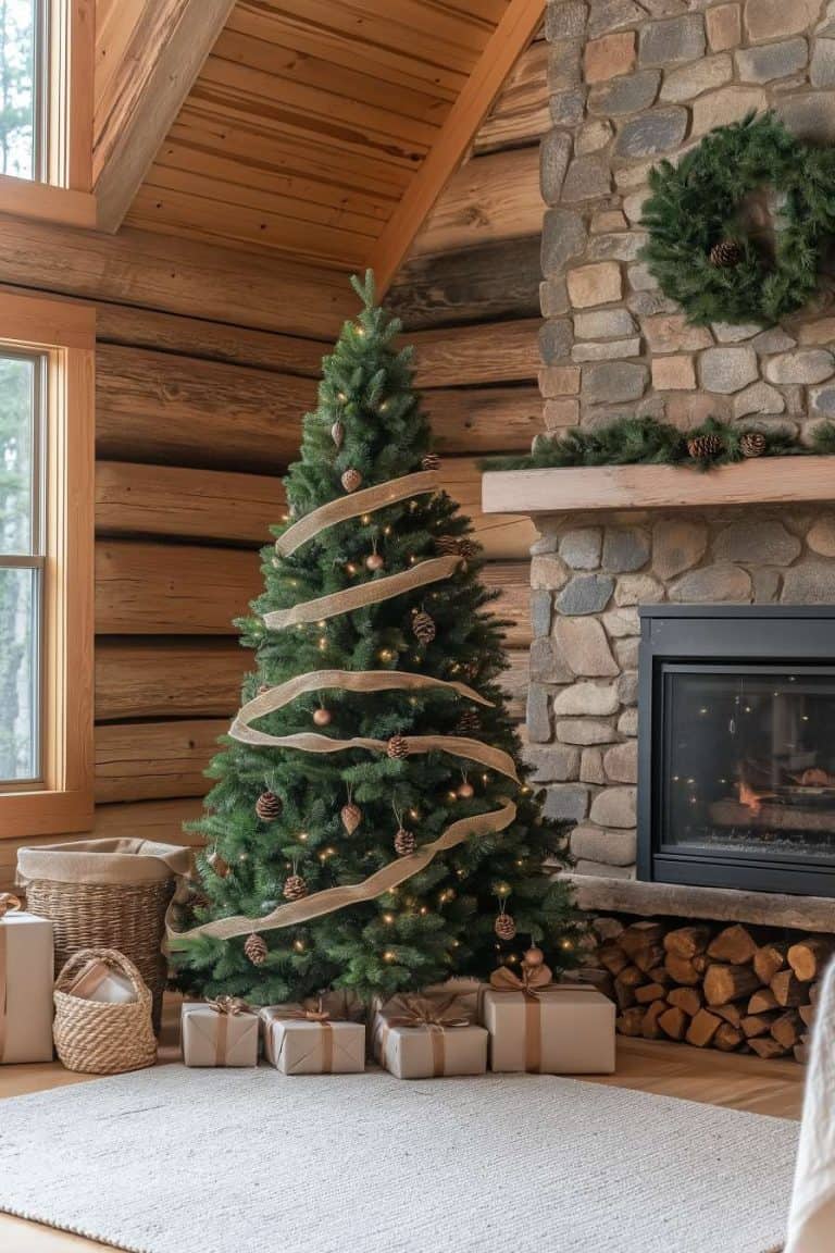 39 Rustic Christmas Tree Ideas: Charming Holiday Decor Inspo