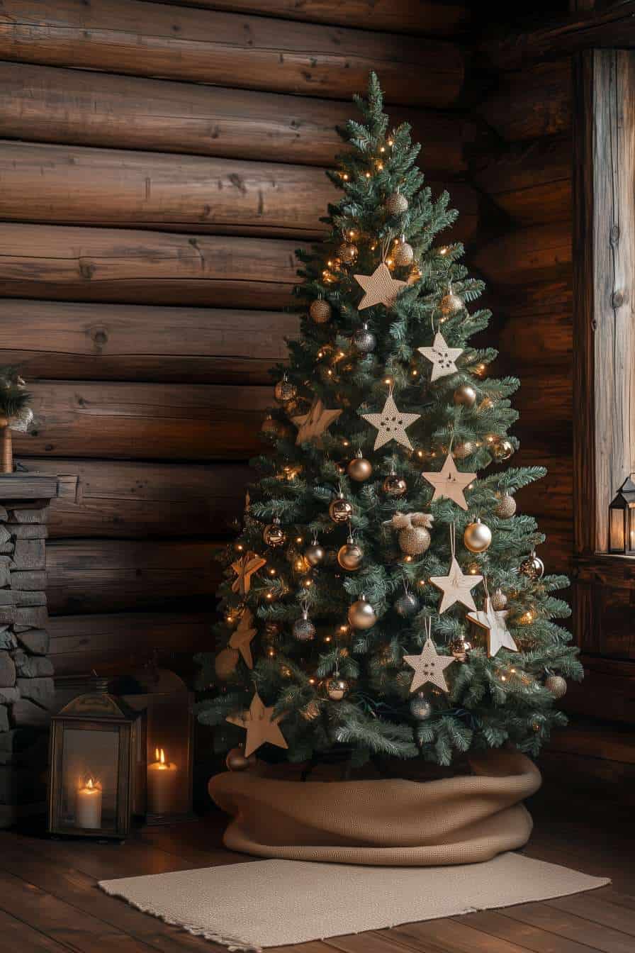 39 Rustic Christmas Tree Ideas: Charming Holiday Decor Inspo