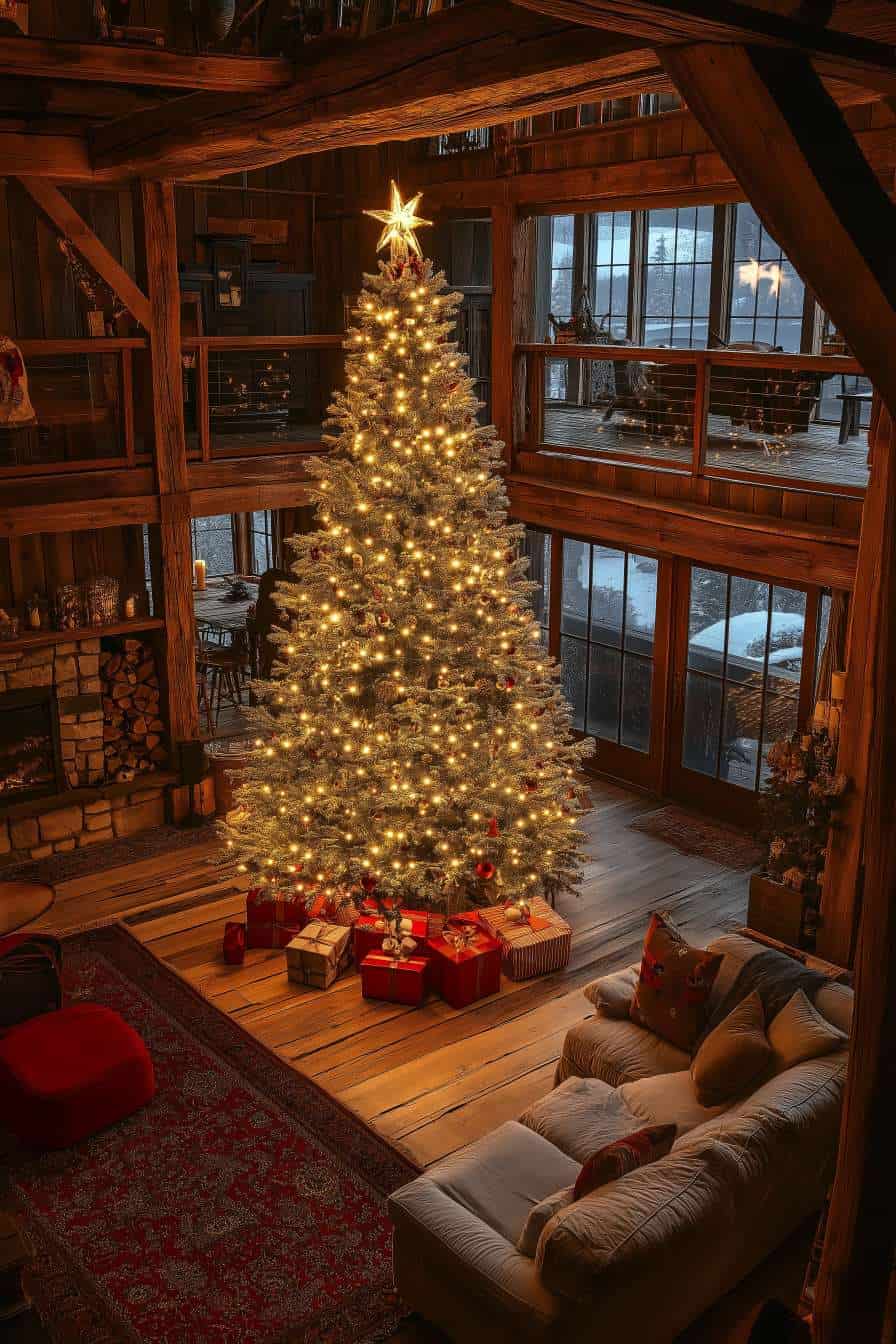 39 Rustic Christmas Tree Ideas: Charming Holiday Decor Inspo