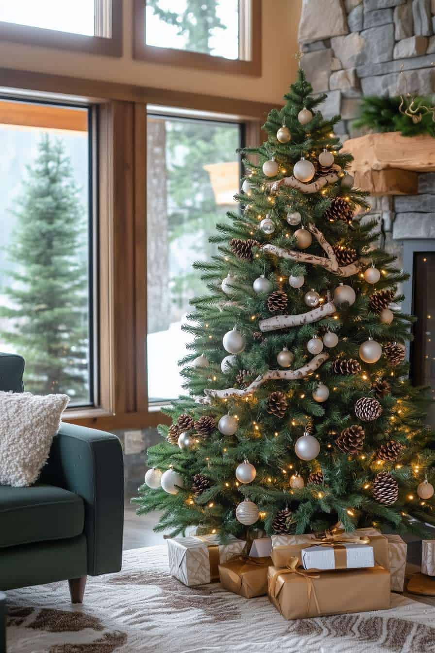 39 Rustic Christmas Tree Ideas: Charming Holiday Decor Inspo