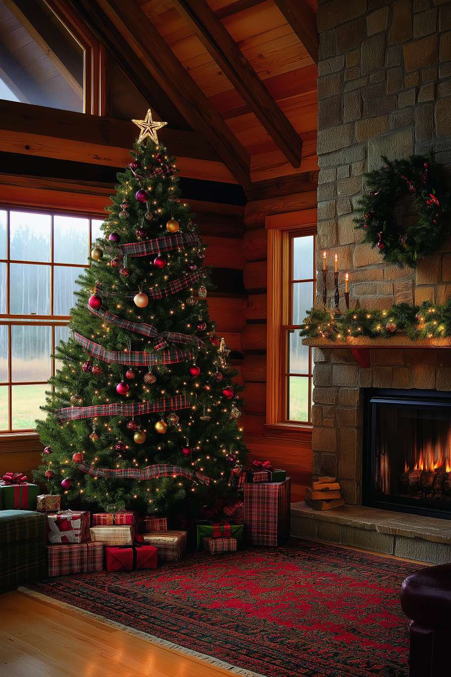39 Rustic Christmas Tree Ideas: Charming Holiday Decor Inspo