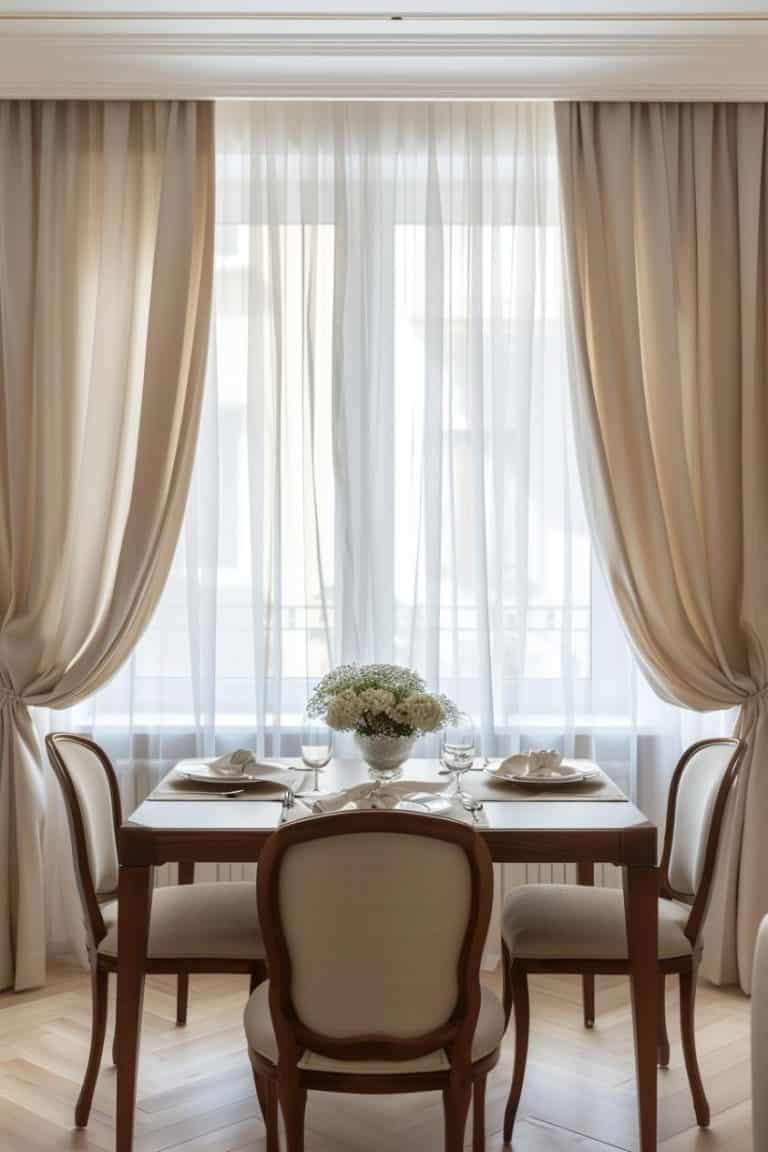 40 Dining Room Curtain Ideas: Styles To Elevate Your Space