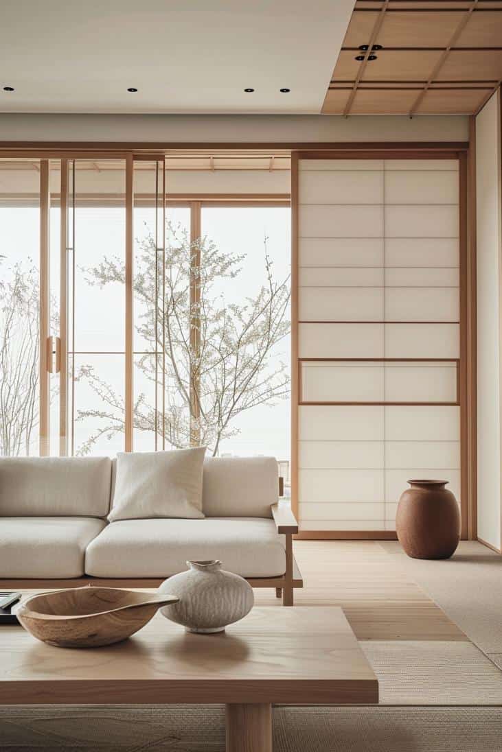 34 Japandi Living Room Ideas: Blending Zen and Nordic Comfort