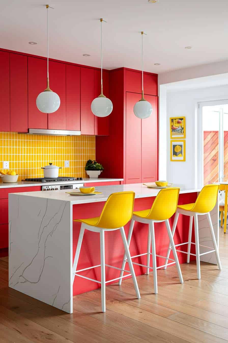 32 Red Kitchen Ideas To Spice Up Your Space With Warmth & Style