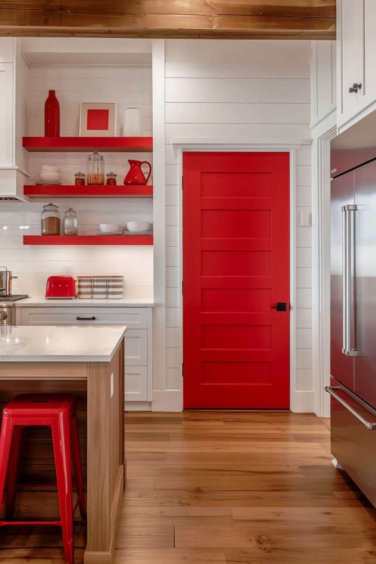 32 Red Kitchen Ideas To Spice Up Your Space With Warmth & Style
