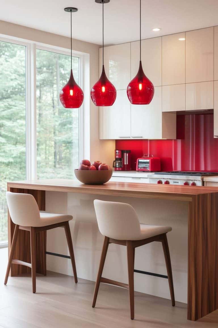 32 Red Kitchen Ideas To Spice Up Your Space With Warmth & Style