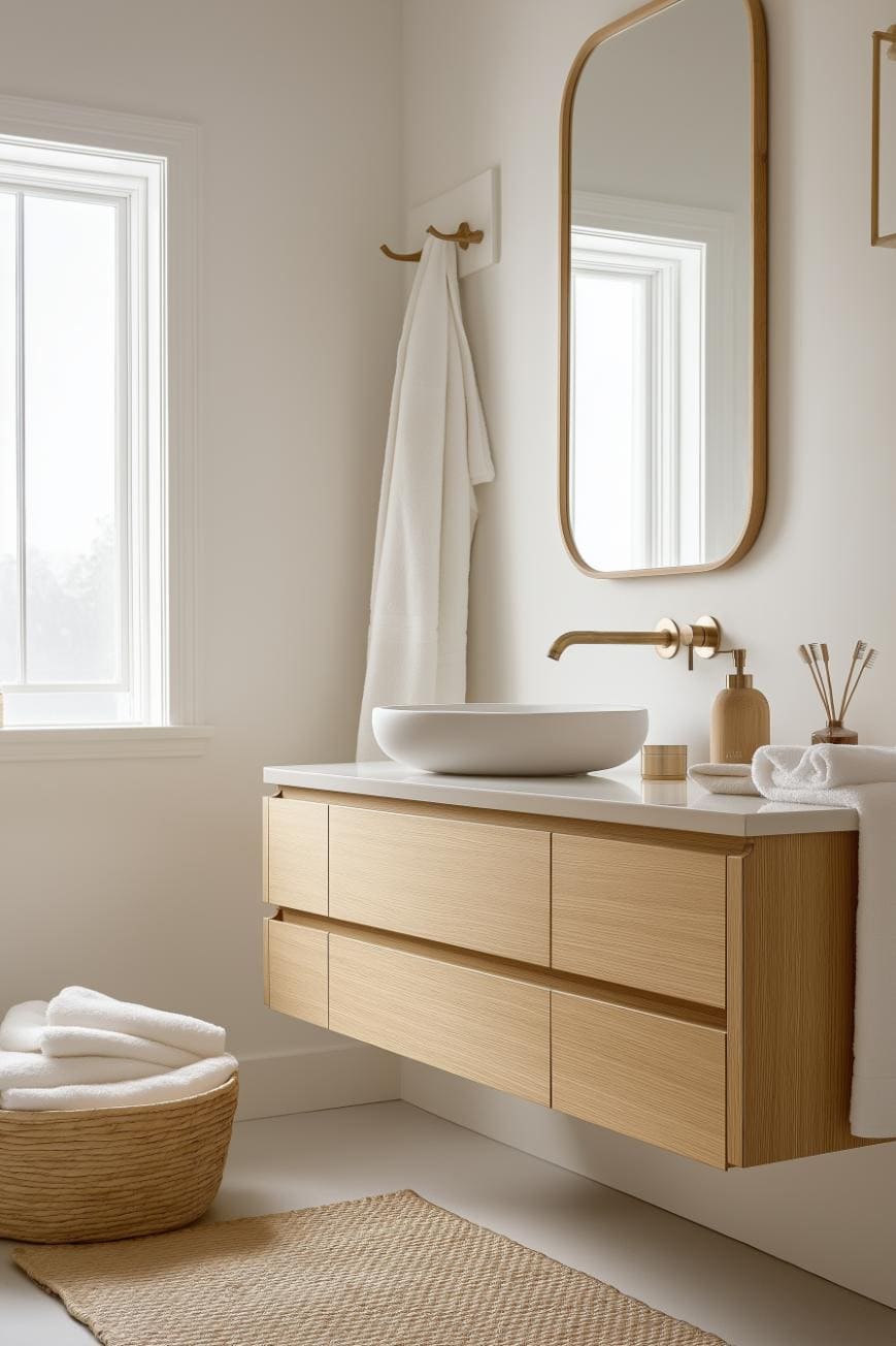 40 Scandinavian Bathroom Ideas: Embrace Minimalist Elegance