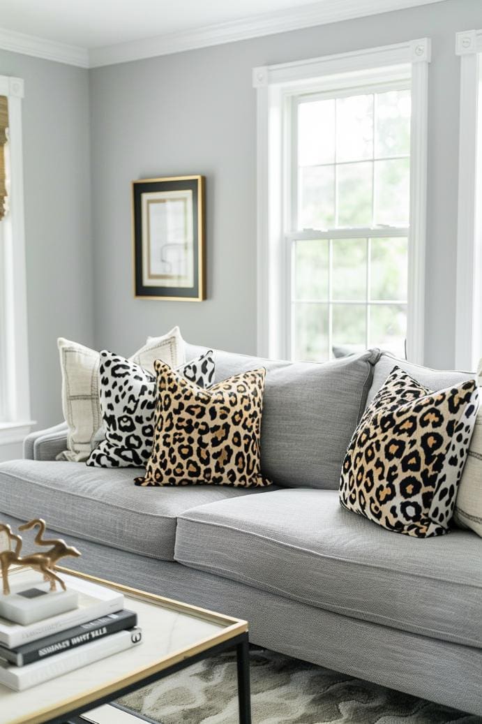 30 Throw Pillows for a Gray Couch To Enhance Style and Comfort
