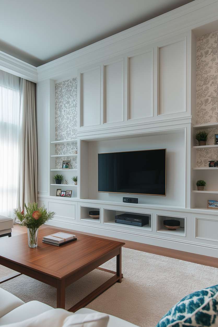 35 TV Wall Ideas for a Chic, Functional Entertainment Hub