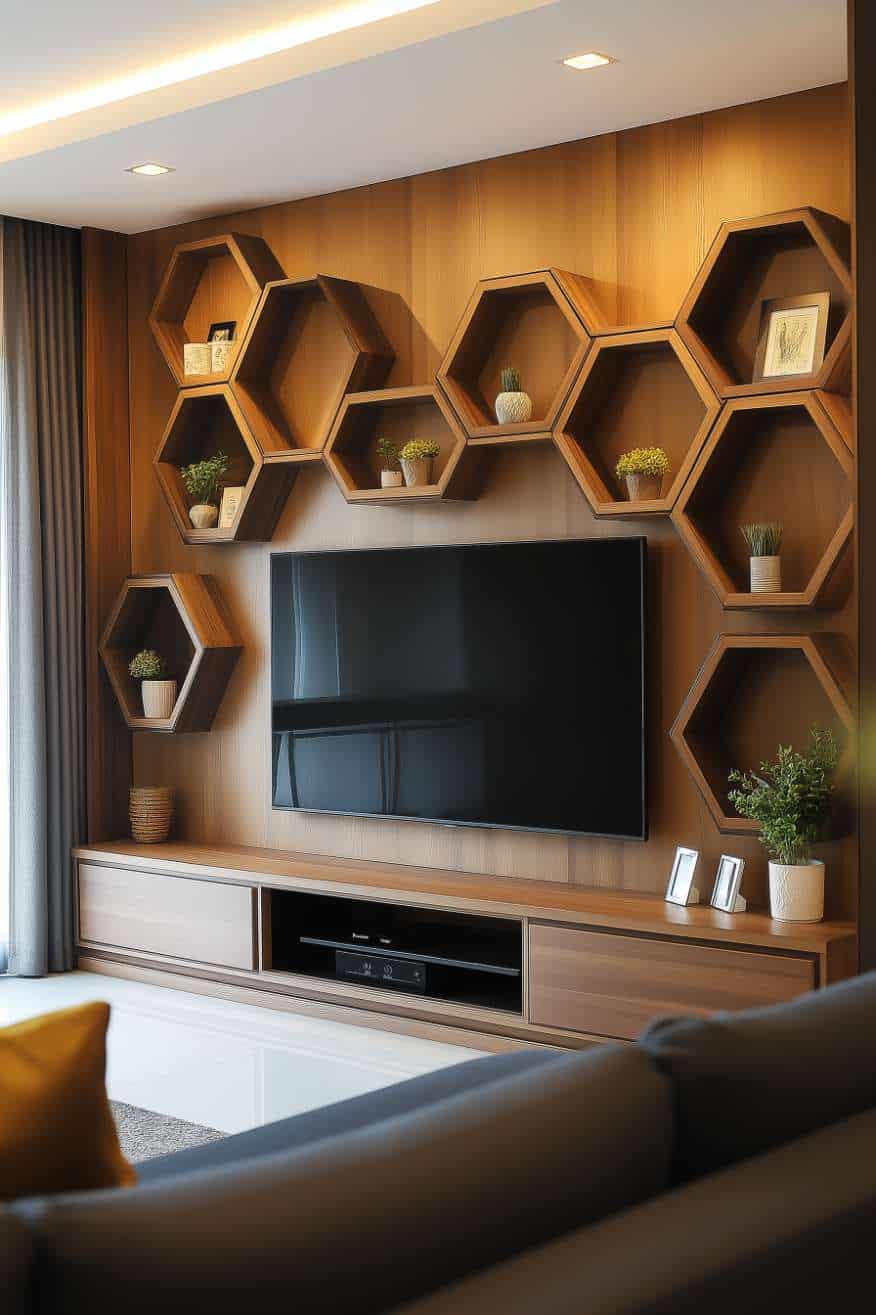 35 TV Wall Ideas for a Chic, Functional Entertainment Hub