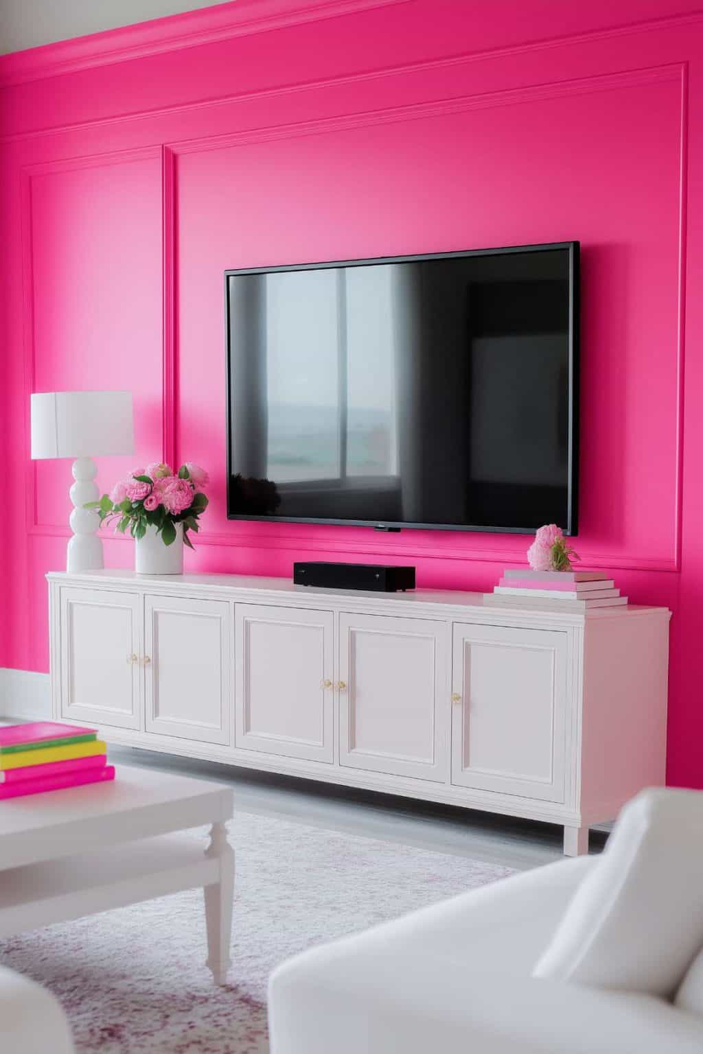 Tv Wall Colour Ideas