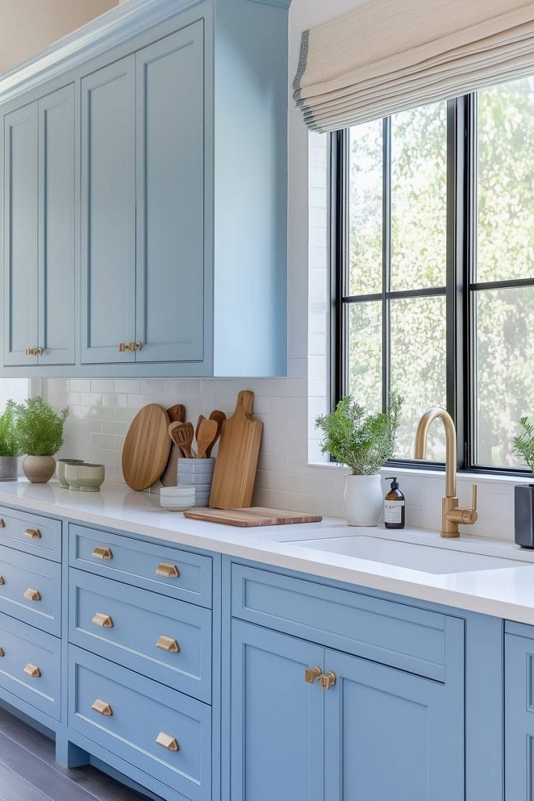 35 Blue Kitchen Ideas for a Refreshing and Elegant Aesthetic