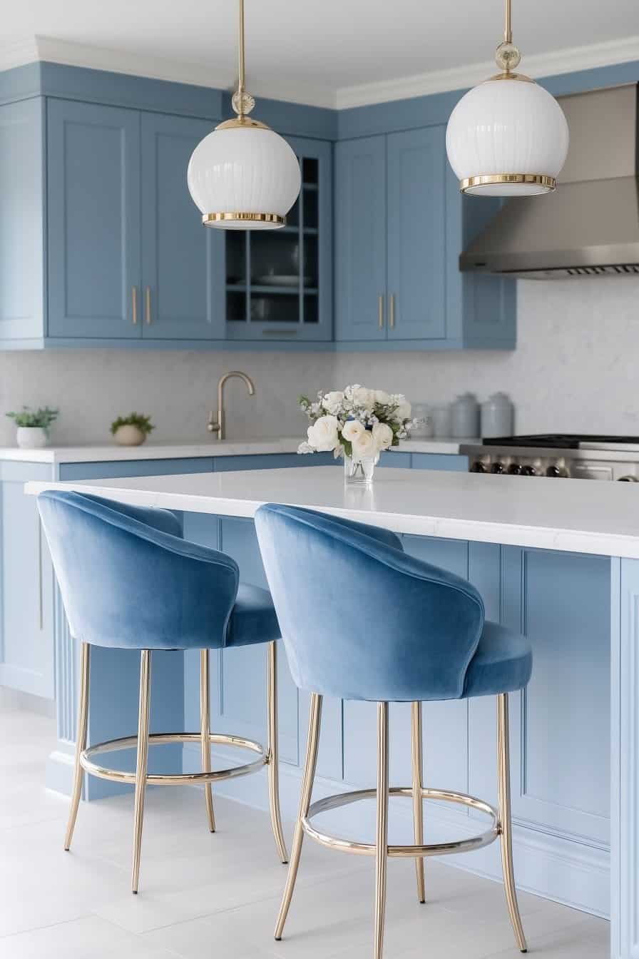 35 Blue Kitchen Ideas for a Refreshing and Elegant Aesthetic