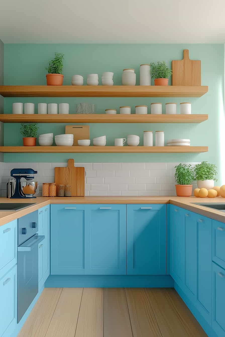 35 Blue Kitchen Ideas for a Refreshing and Elegant Aesthetic