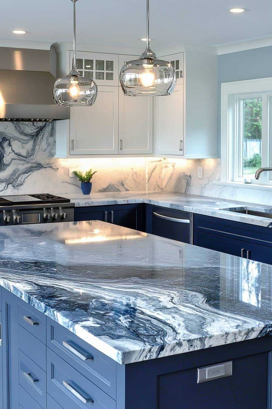 35 Blue Kitchen Ideas for a Refreshing and Elegant Aesthetic