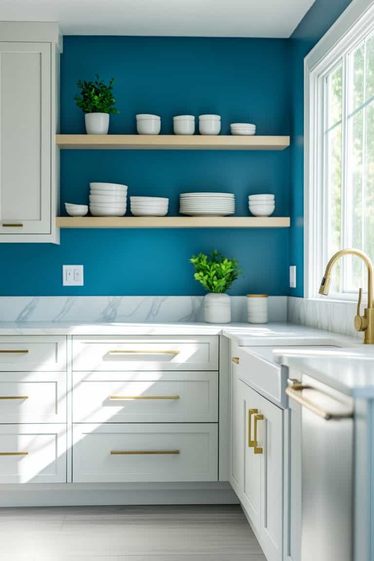 35 Blue Kitchen Ideas for a Refreshing and Elegant Aesthetic