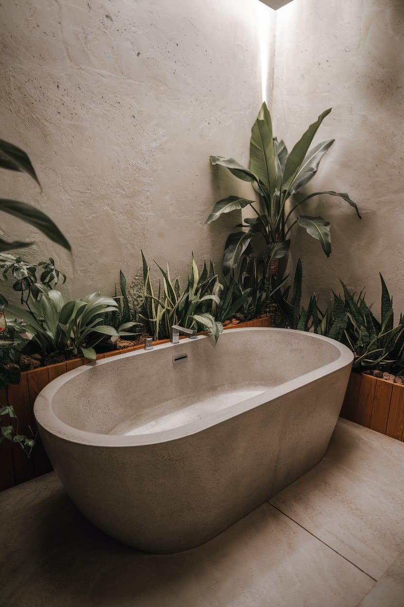 36 Chic Concrete Bathroom Ideas To Revamp Your Space