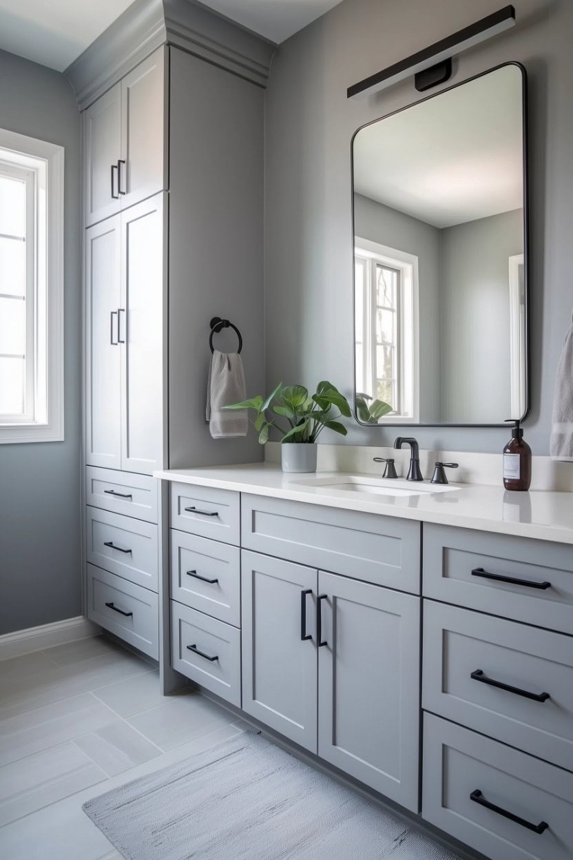 36 Gray Bathroom Ideas: Modern Designs for a Stylish Space