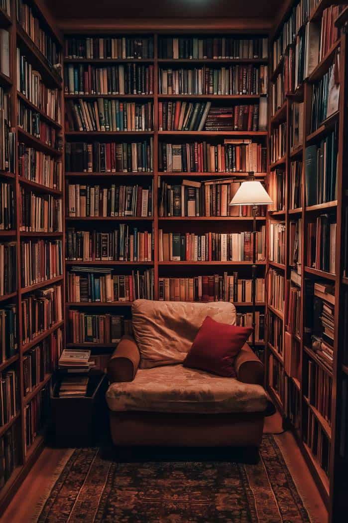 40 Home Library Ideas To Create Your Dream Reading Nook! - Sky Forbes