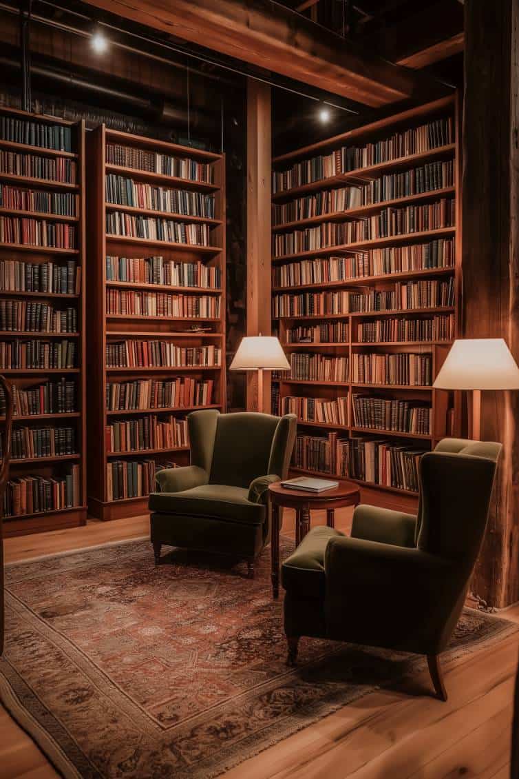 40 Home Library Ideas To Create Your Dream Reading Nook! - Sky Forbes