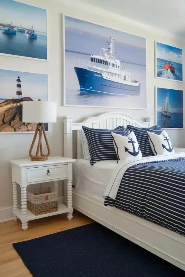40 Nautical Bedroom Ideas if You Love Boats and Adventures