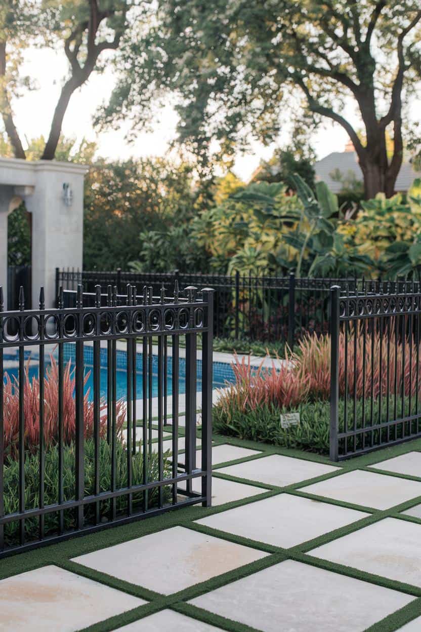35 Pool Fence Ideas for a Safe, Stunning, and Functional Barrier