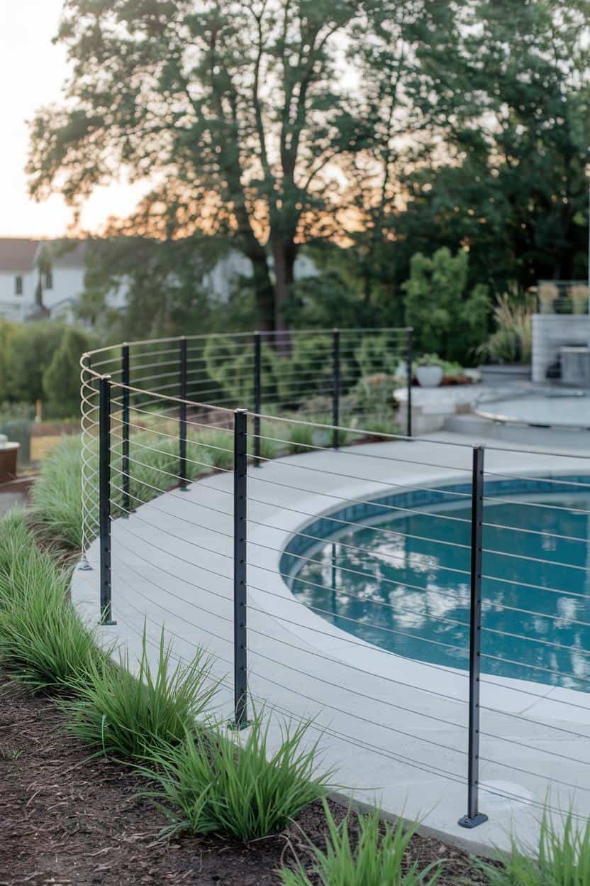 35 Pool Fence Ideas for a Safe, Stunning, and Functional Barrier