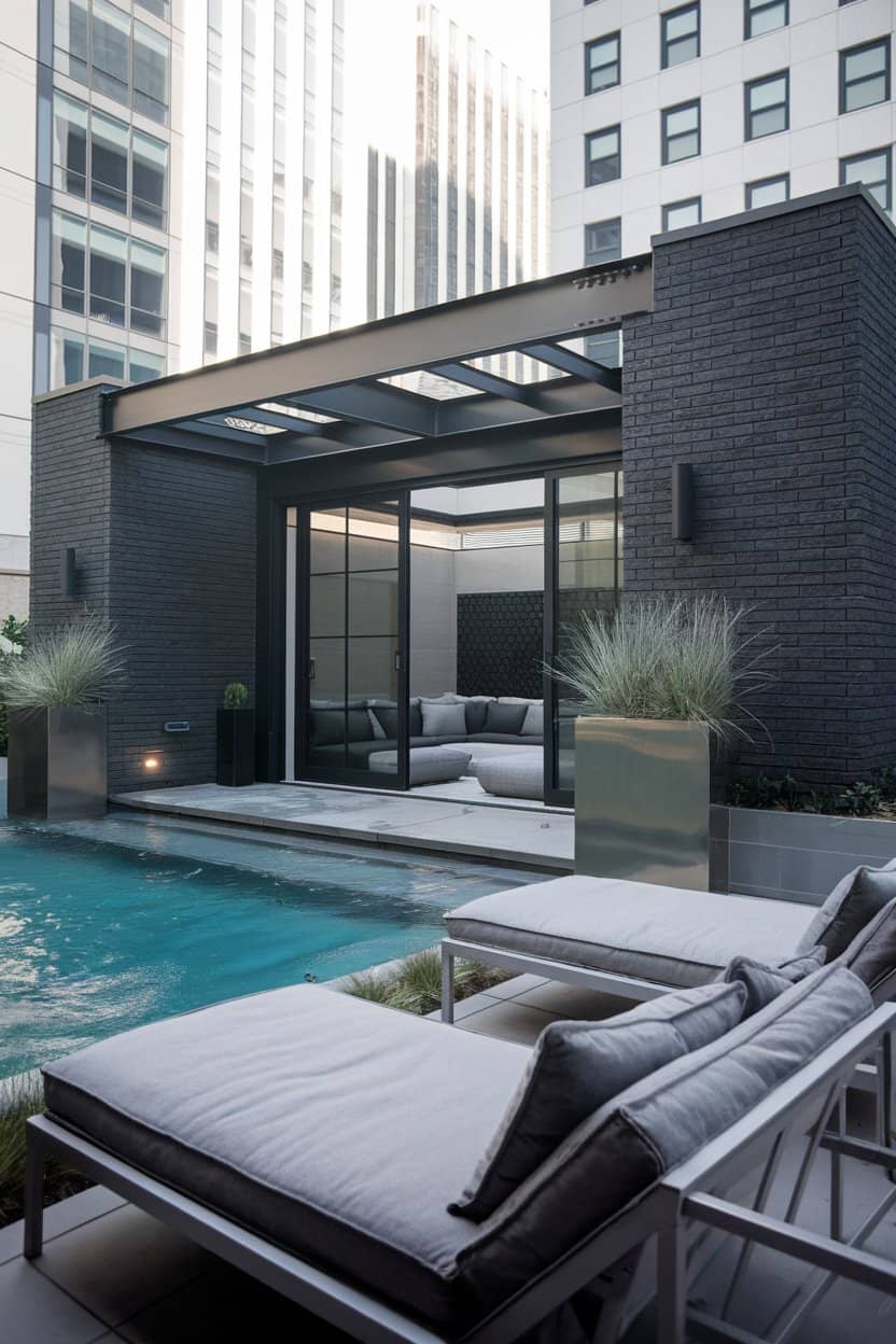 Modern Pool House Ideas