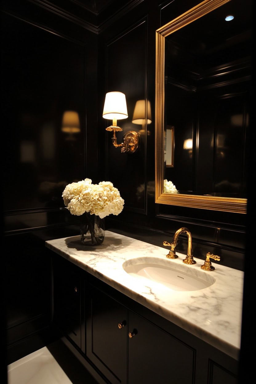 40 Chic Powder Room Ideas That Suit Every Guest's Tastes