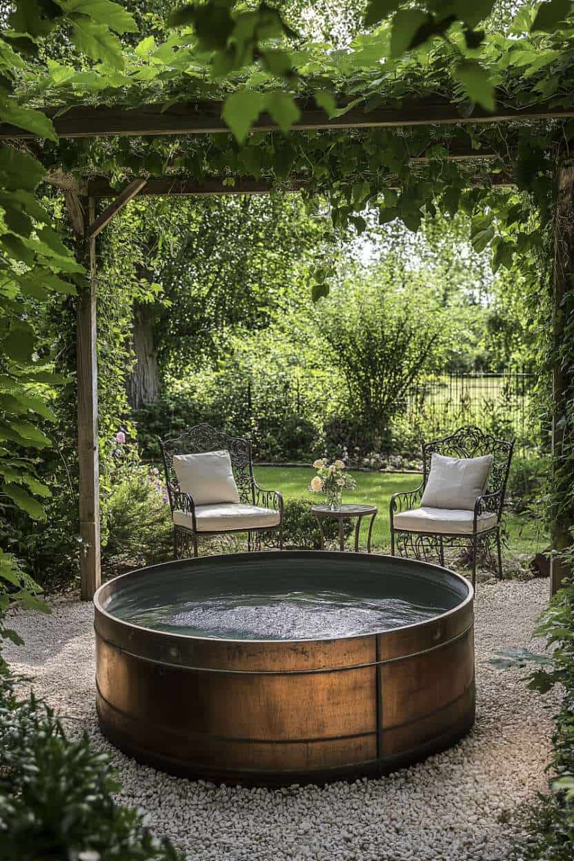 40 Stock Tank Pool Ideas To Relax Outdoors in Style