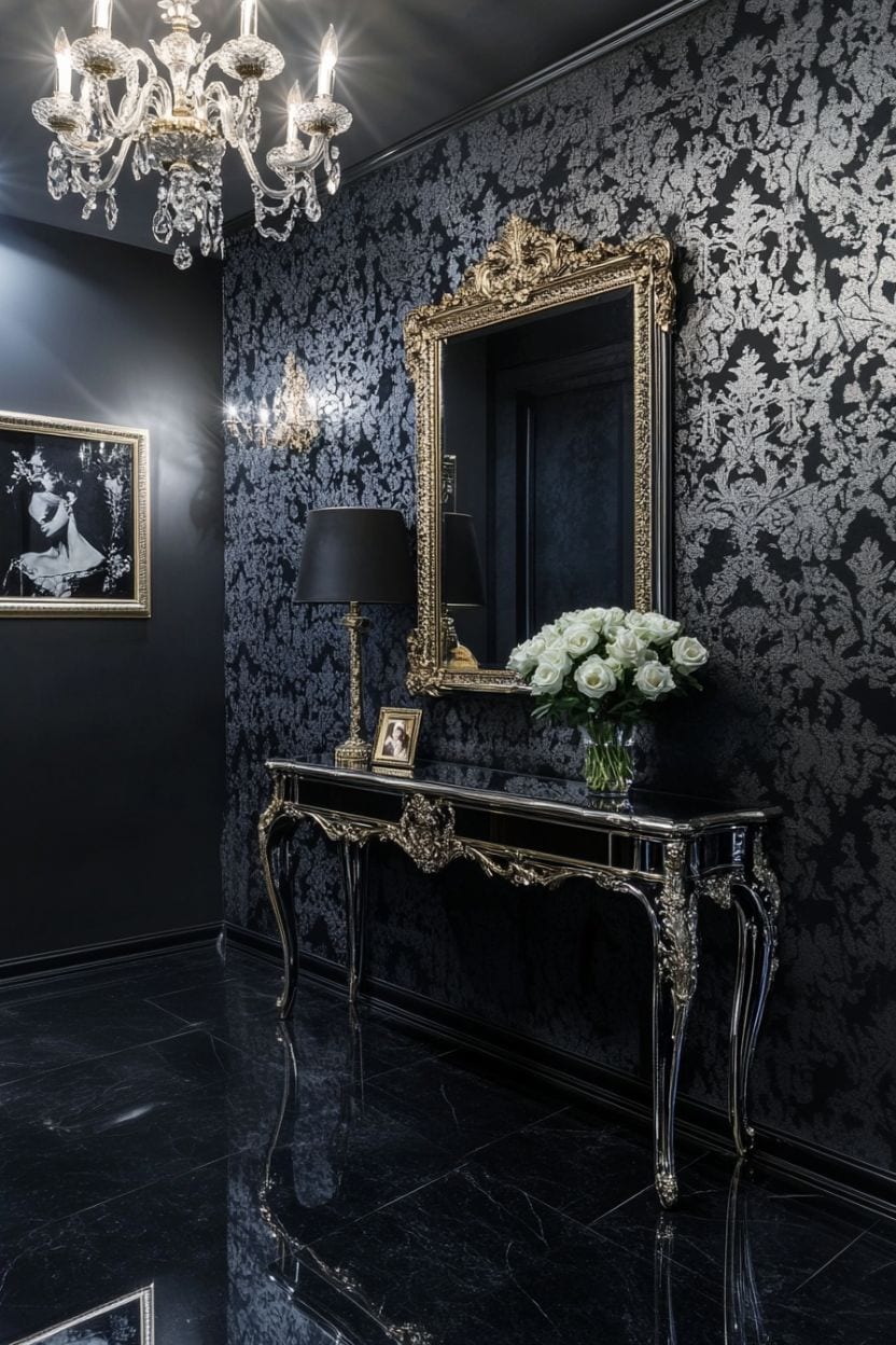 39 Black Accent Wall Designs for a Bold Home Makeover