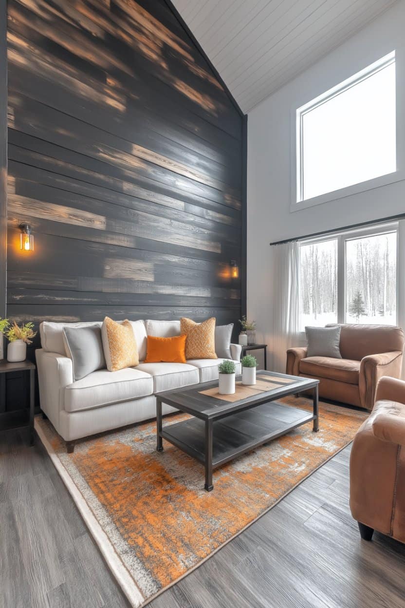 39 Black Accent Wall Designs for a Bold Home Makeover