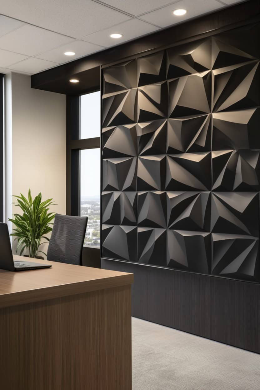 39 Black Accent Wall Designs for a Bold Home Makeover
