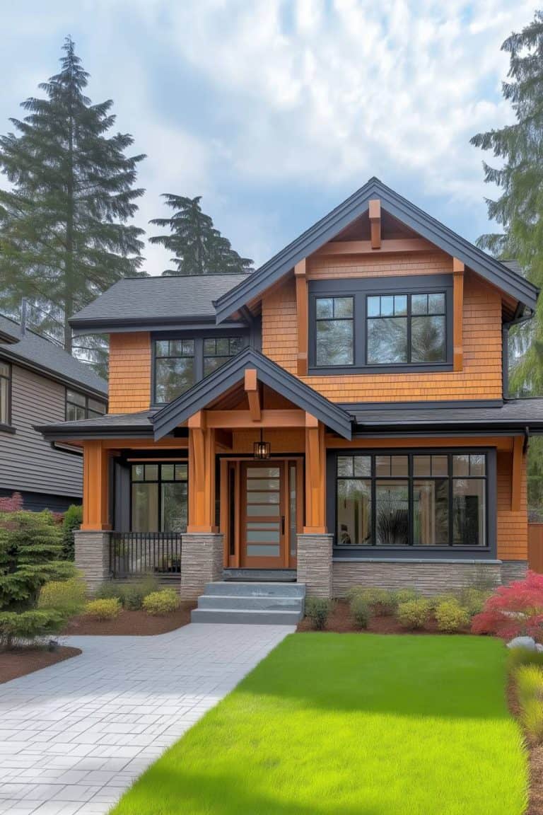 39 Contemporary Craftsman-Style Homes To Inspire You