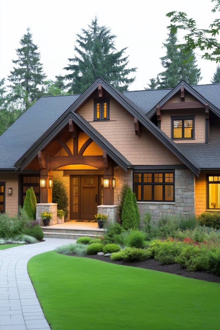 39 Contemporary Craftsman-Style Homes To Inspire You