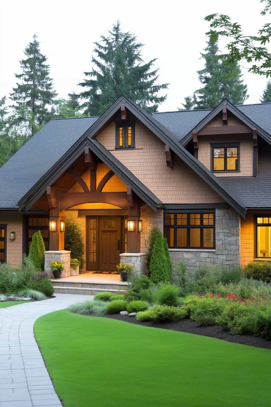39 Contemporary Craftsman-Style Homes To Inspire You
