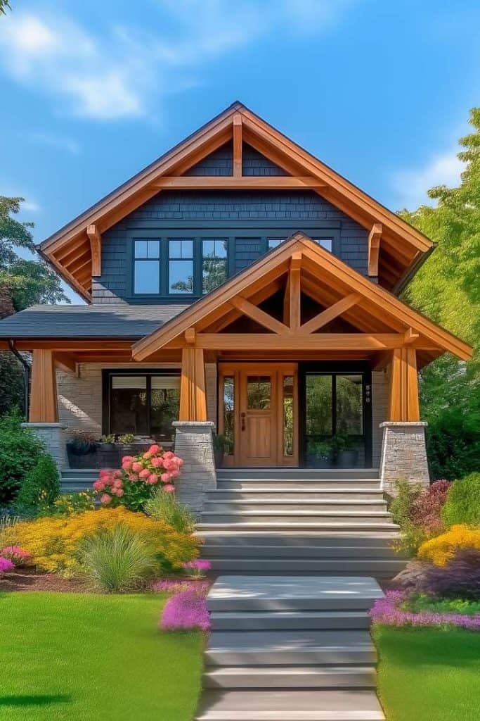 39 Contemporary Craftsman-Style Homes To Inspire You