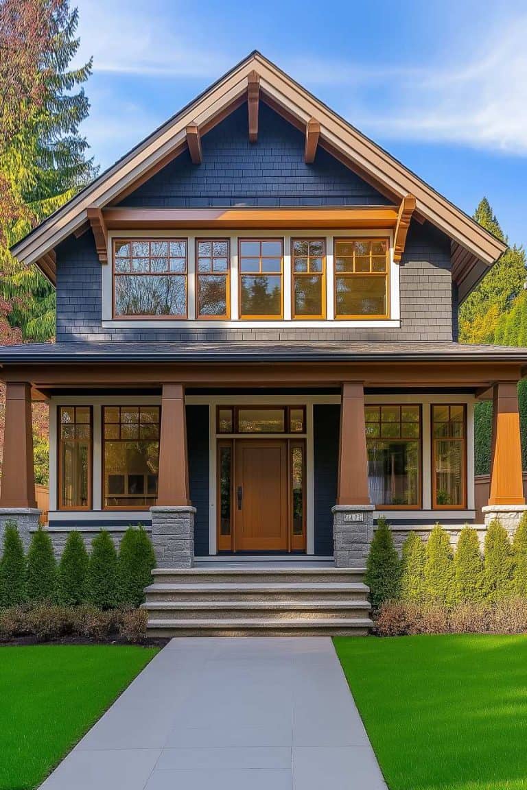 39 Contemporary Craftsman-Style Homes To Inspire You