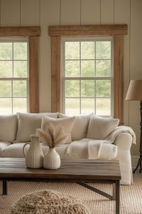 19 Farmhouse Interior Window Trim Ideas for a Cozy, Charming Look