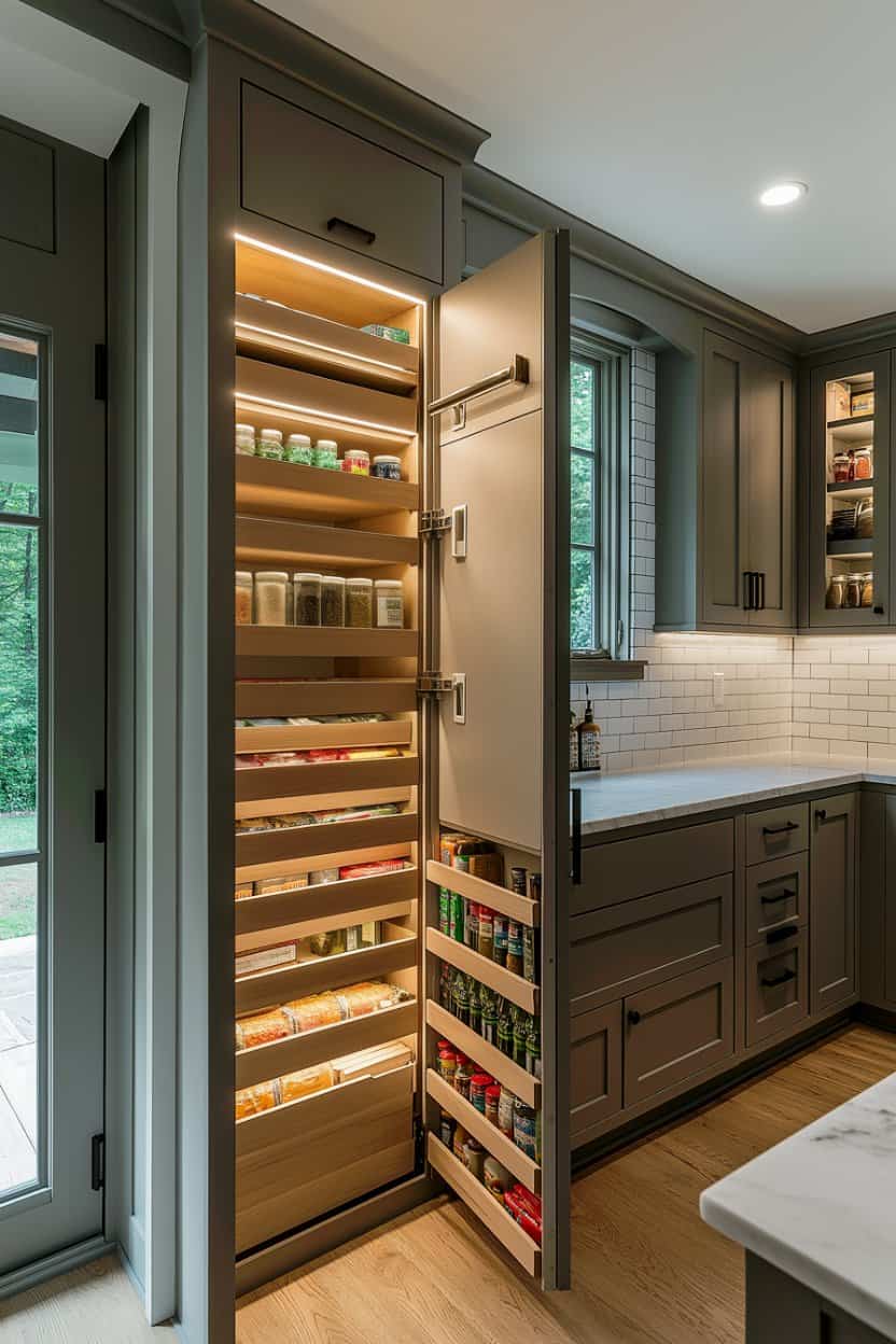 38 Kitchen Pantry Ideas: Maximizing Storage and Style