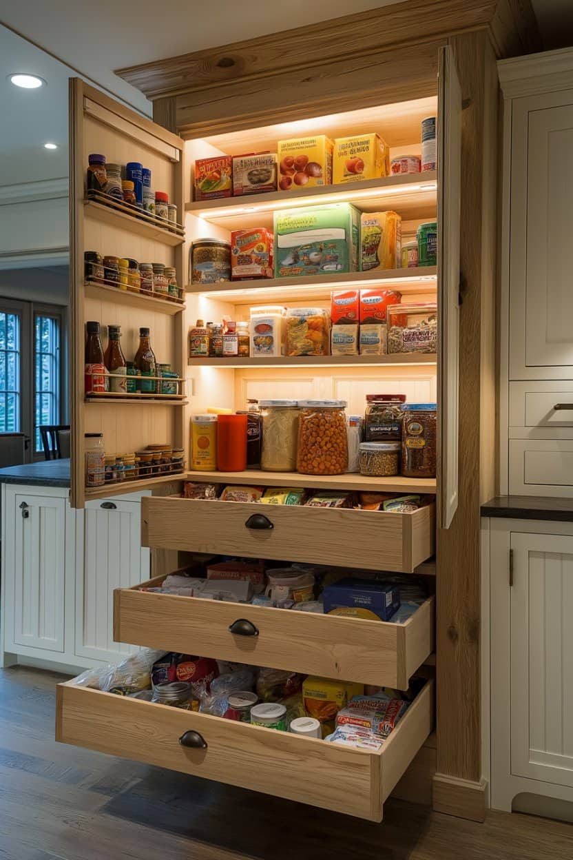 38 Kitchen Pantry Ideas: Maximizing Storage and Style