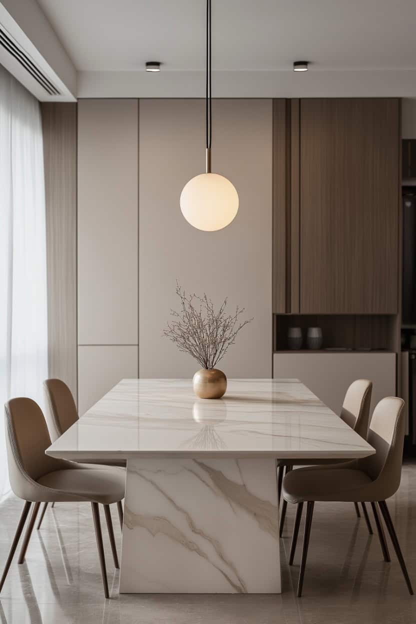 32 Modern Dining Room Ideas for a Sleek Yet Inviting Space