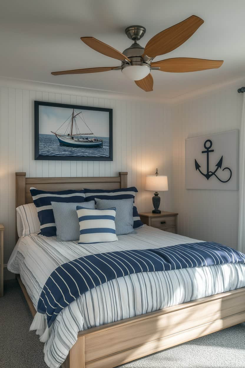 40 Nautical Bedroom Ideas if You Love Boats and Adventures
