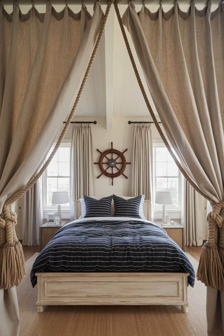 40 Nautical Bedroom Ideas if You Love Boats and Adventures
